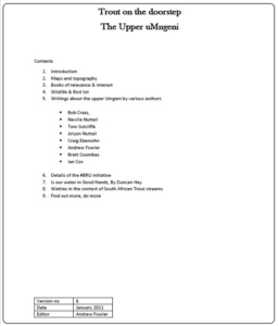 The uMngeni – Truttablog